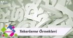 Tekerleme Örnekleri - Türkçe Ödevim