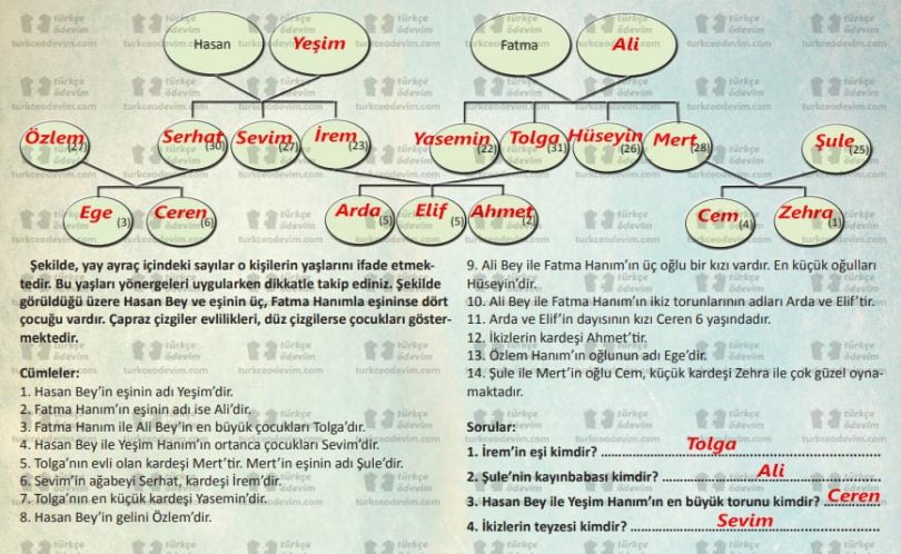 Evet Efendim Metni Cevapları - Türkçe Ödevim
